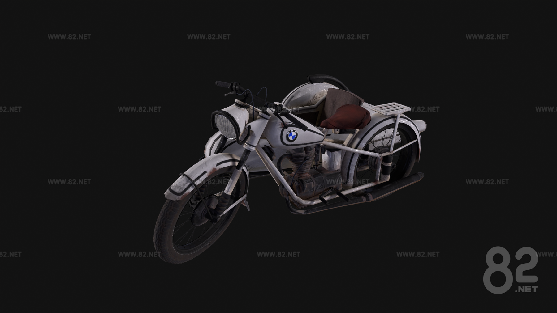 PBR Motorcycle Cool Motorcycle 3d Model fbx | 82Models