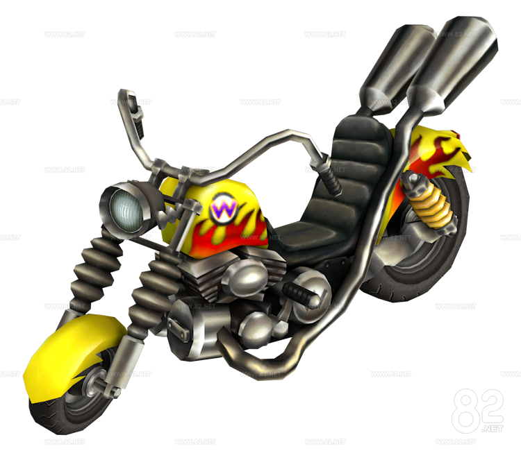 Wario Moto Cartoon 3d Model obj | 82Models