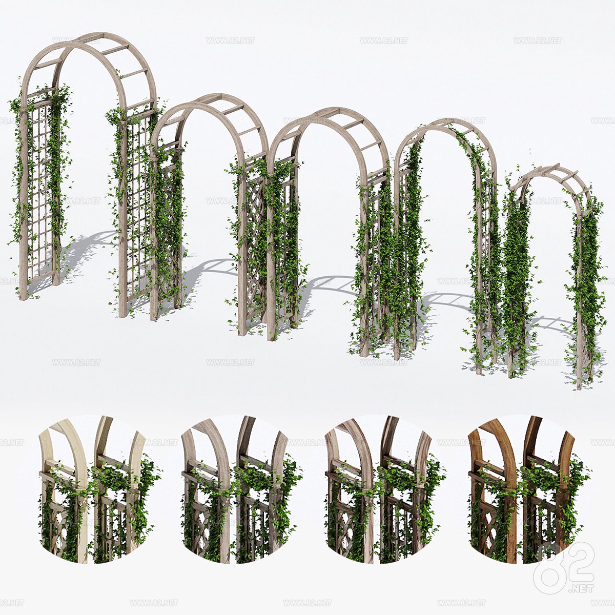 realistic plant modern green plant 3d Model max | 82Models