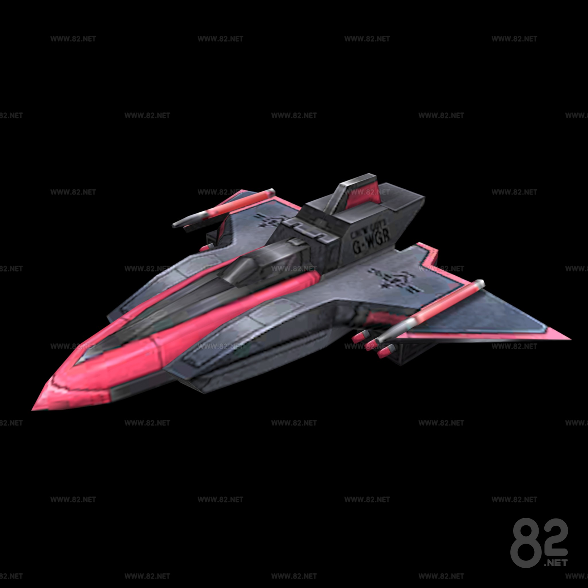 Sci-fi fighter space 3d Model max | 82Models
