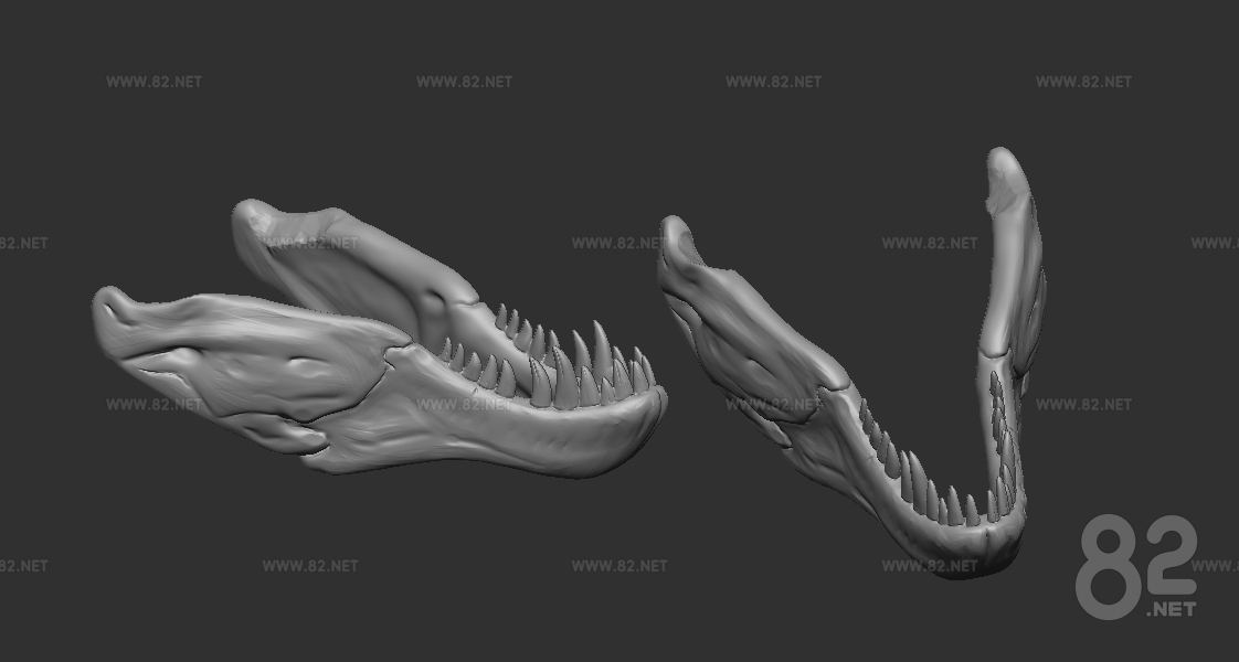 Keel Monster 3d Model obj | 82Models