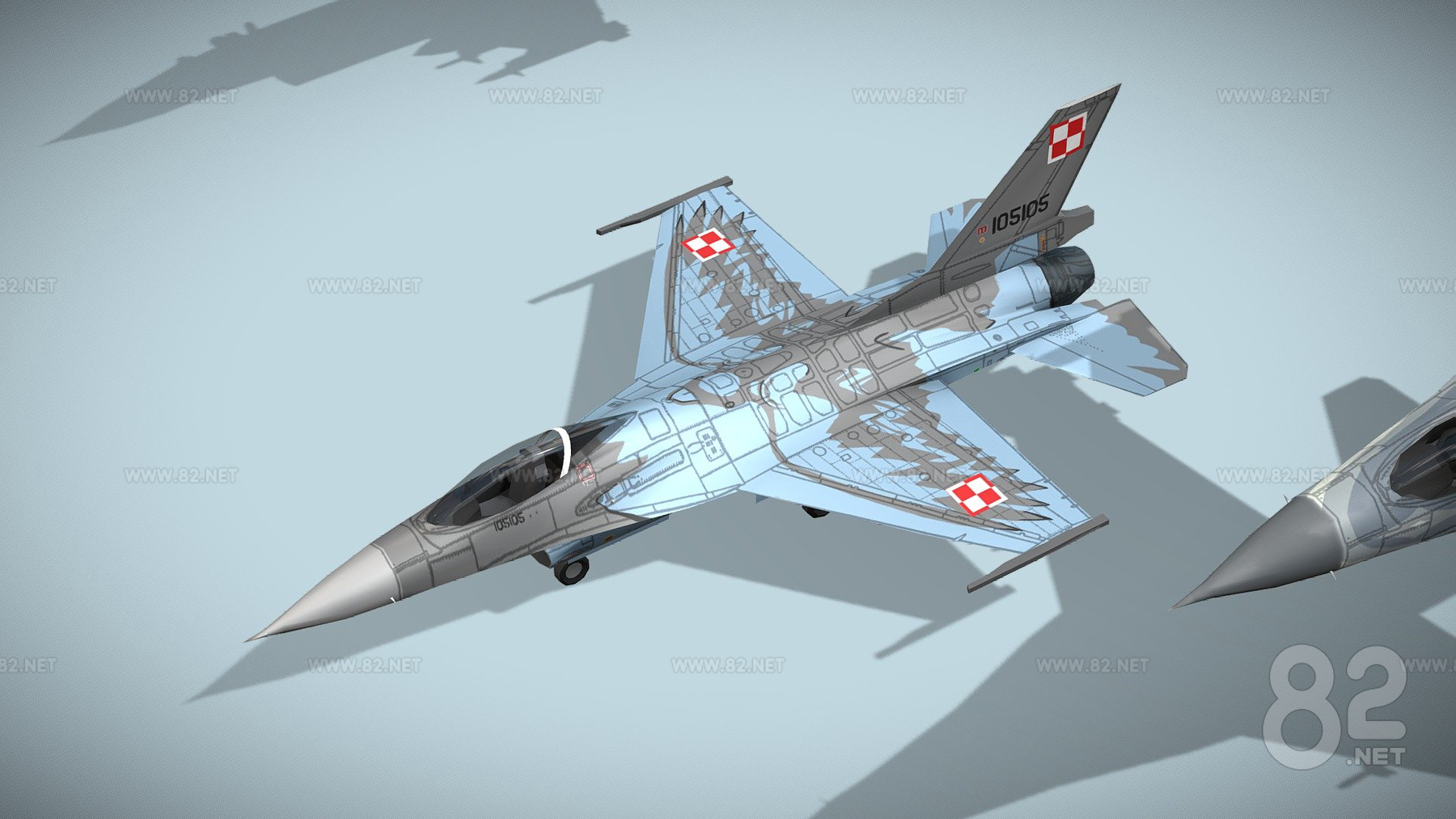 jet fighter aircraft 3d Model max blend fbx glb skp | 82Models