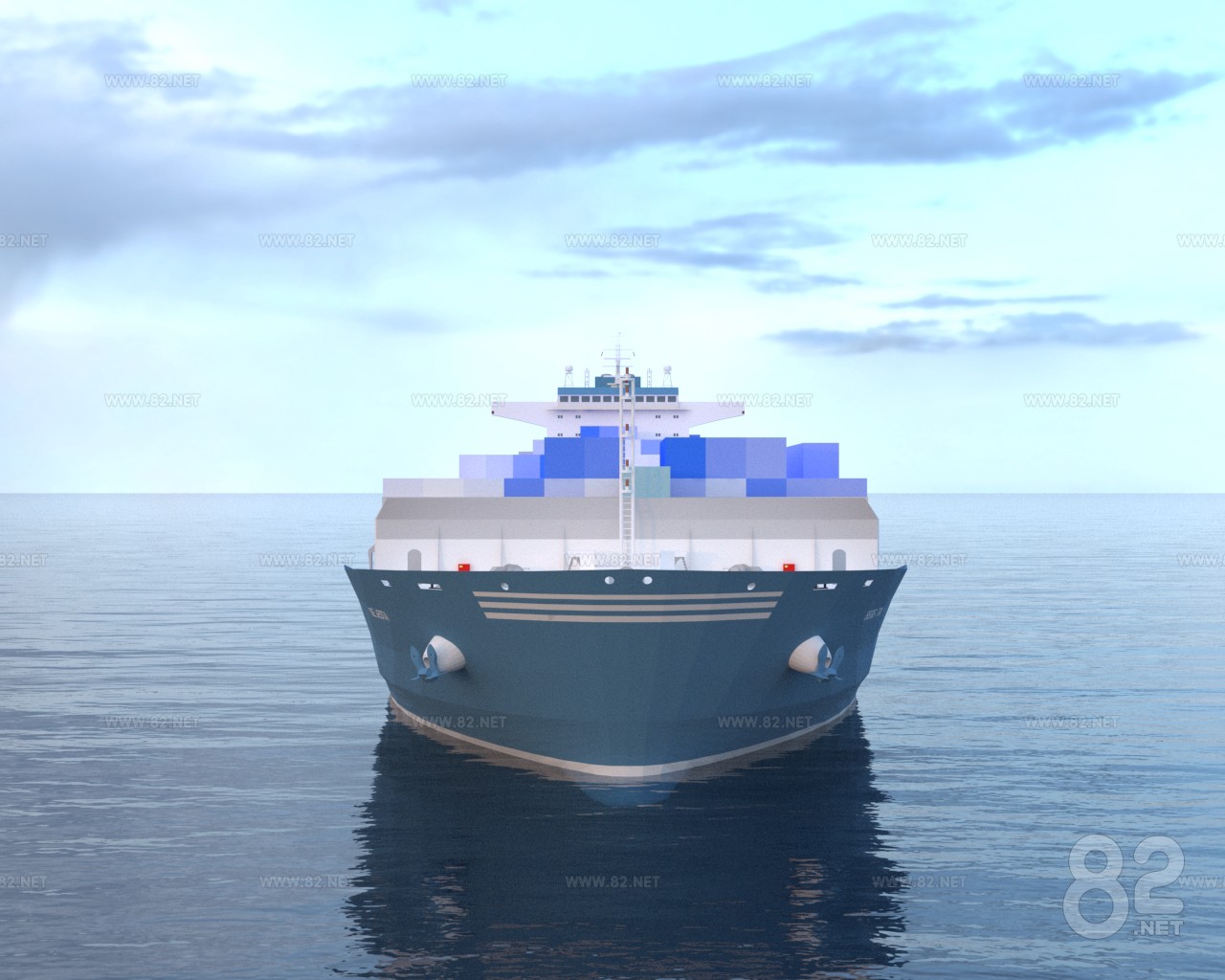 ocean-going cargo ship 3d Model max | 82Models