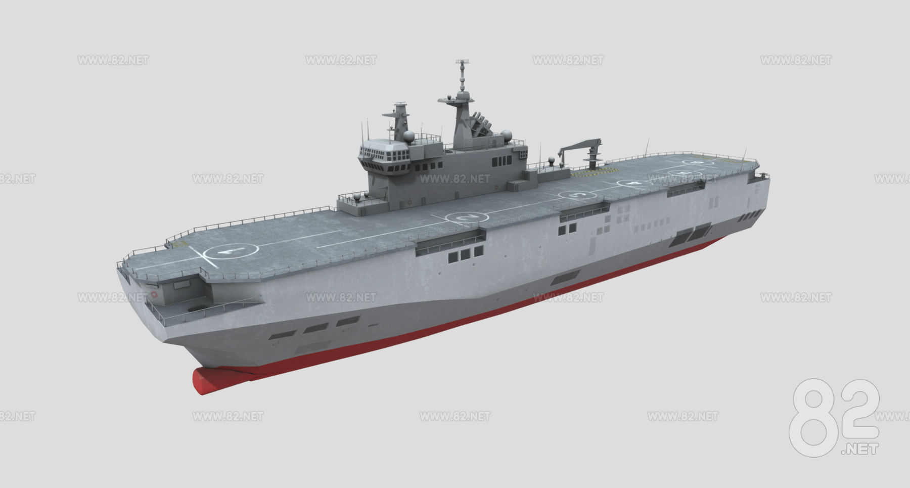 amphibious assault ship warship 3d Model texture ma/mb max fbx obj ...