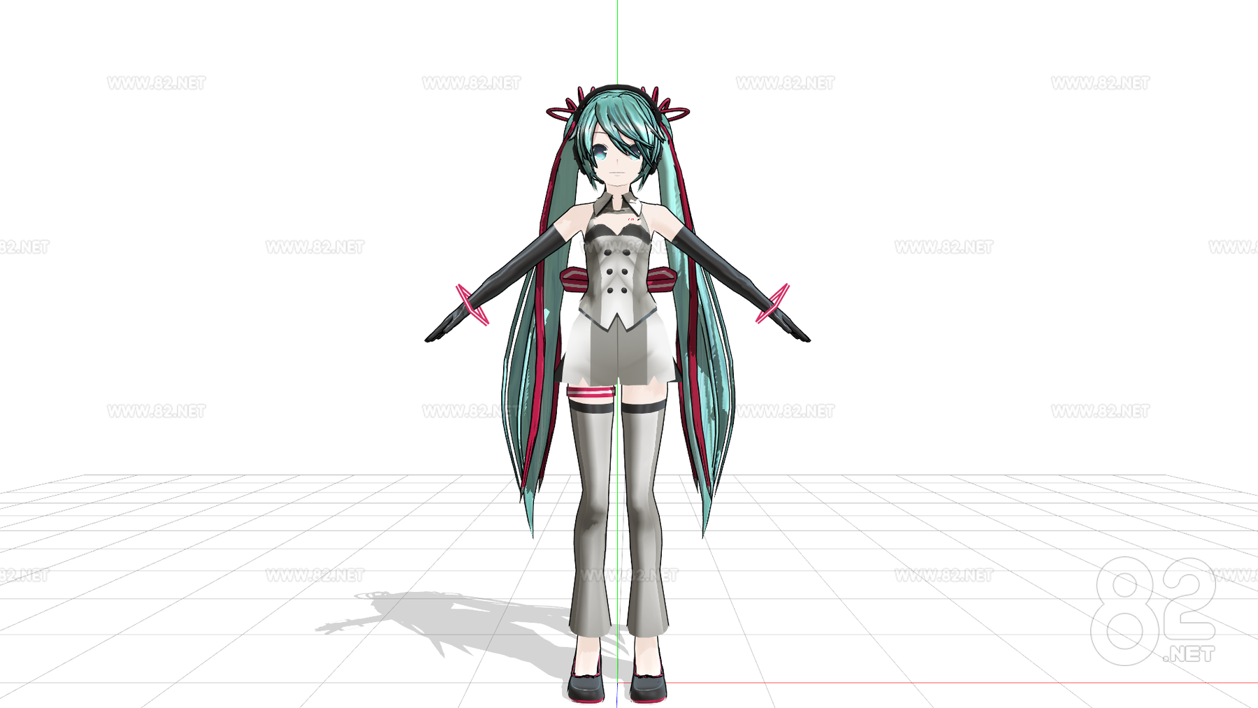 Anime MMD model 3d Model pmx | 82Models