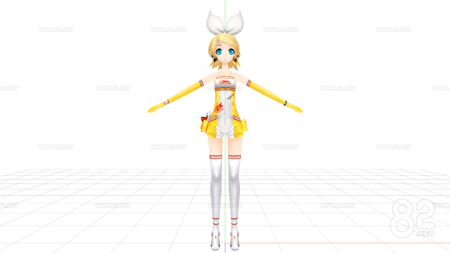 Anime MMD model 3d Model pmx | 82Models