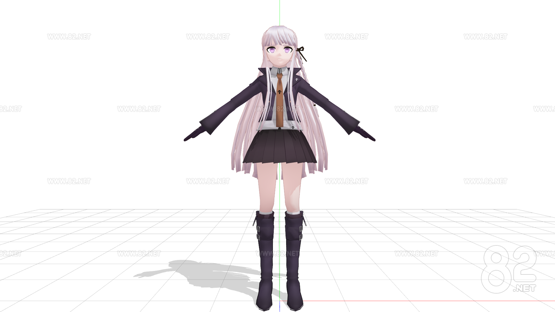 Anime MMD model 3d Model pmx | 82Models