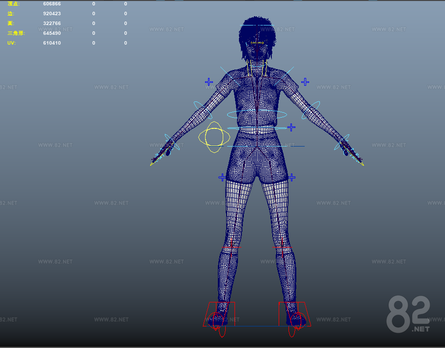 Girl 3d Model ma/mb | 82Models