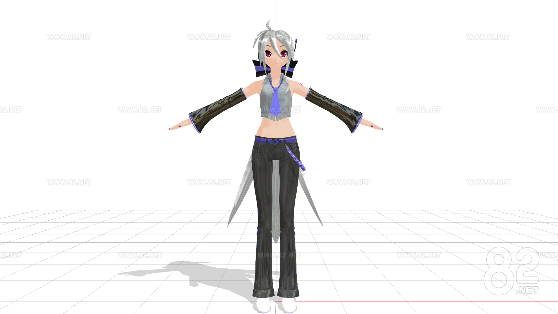Anime MMD model 3d Model pmx | 82Models