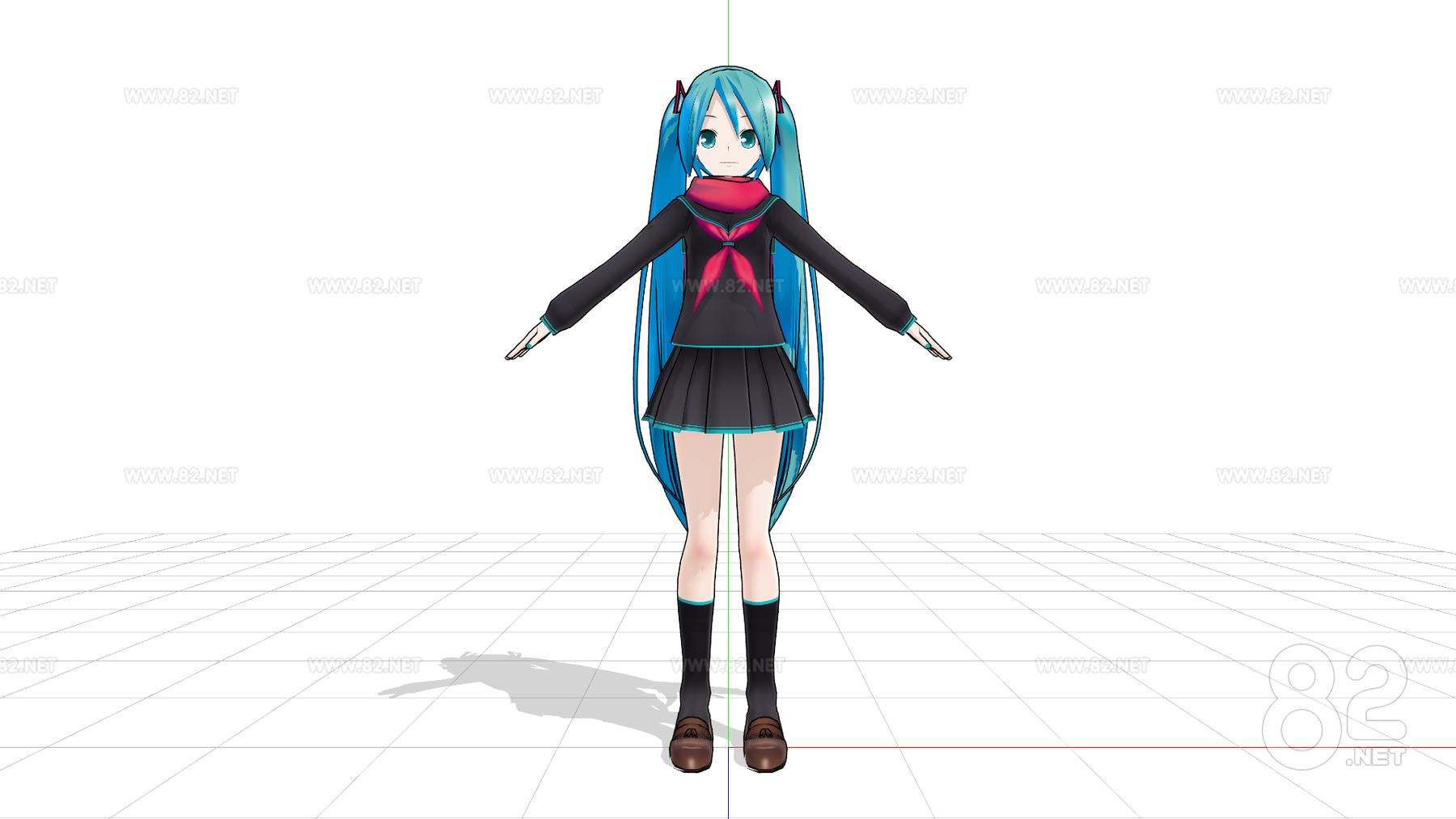 MMD model Lat 3d Model pmx | 82Models