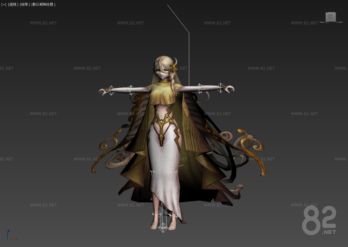 Stylized, Fairy Princess, Character 3d Model fbx | 82Models