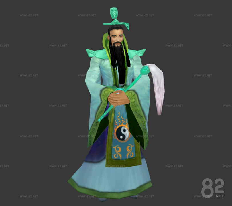 Green Ponte Ponte Ponte 3d Model fbx | 82Models