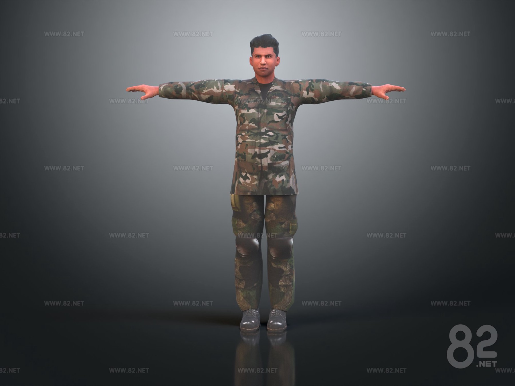 Military mercenaries 3d Model max | 82Models
