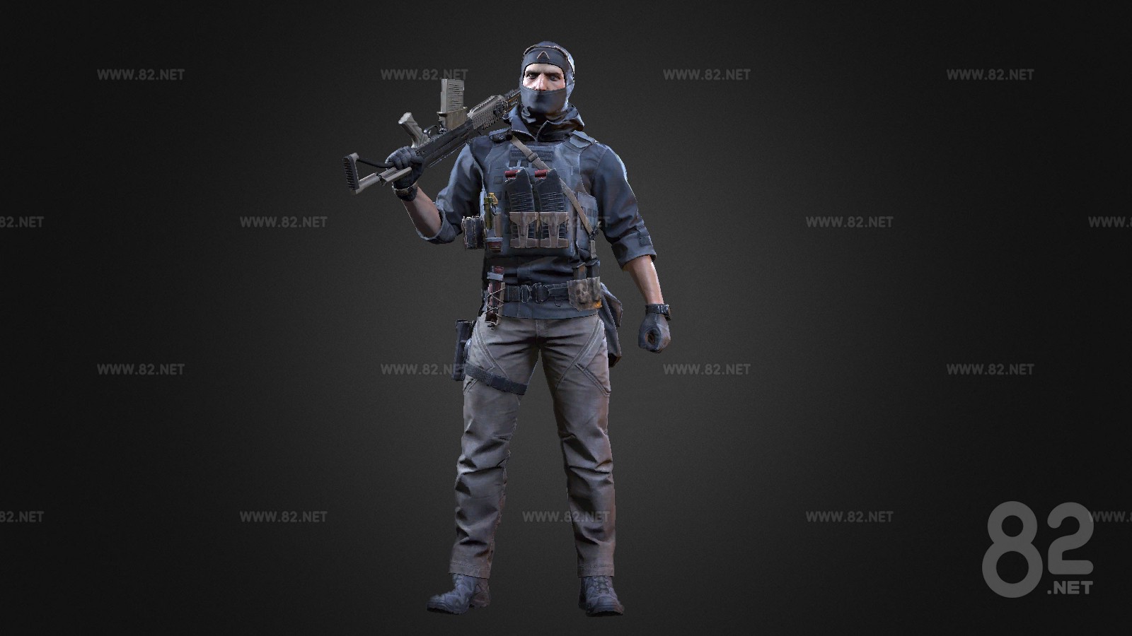 Special Forces Model Weapon 3d Model max | 82Models