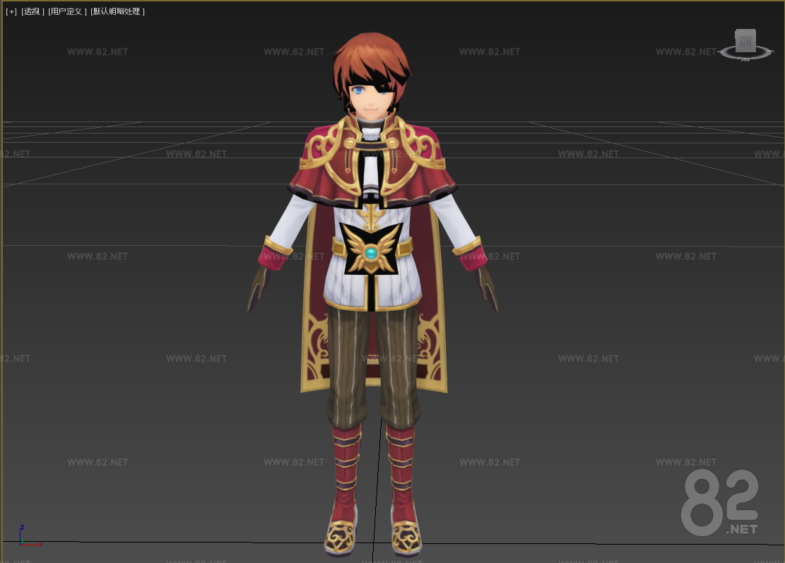 Noble Wind Warrior 3d Model fbx | 82Models