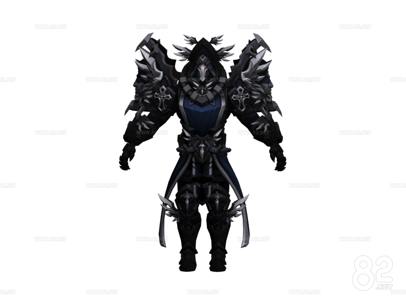 Shadow Ultimate Armor Game Model 3d Model fbx | 82Models