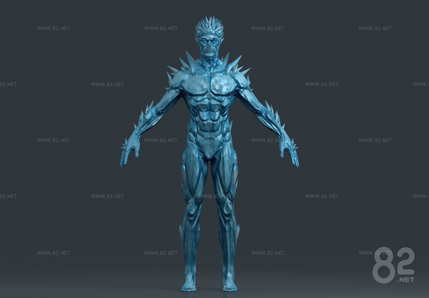 Frost Giant Iceman 3d Model fbx obj max | 82Models
