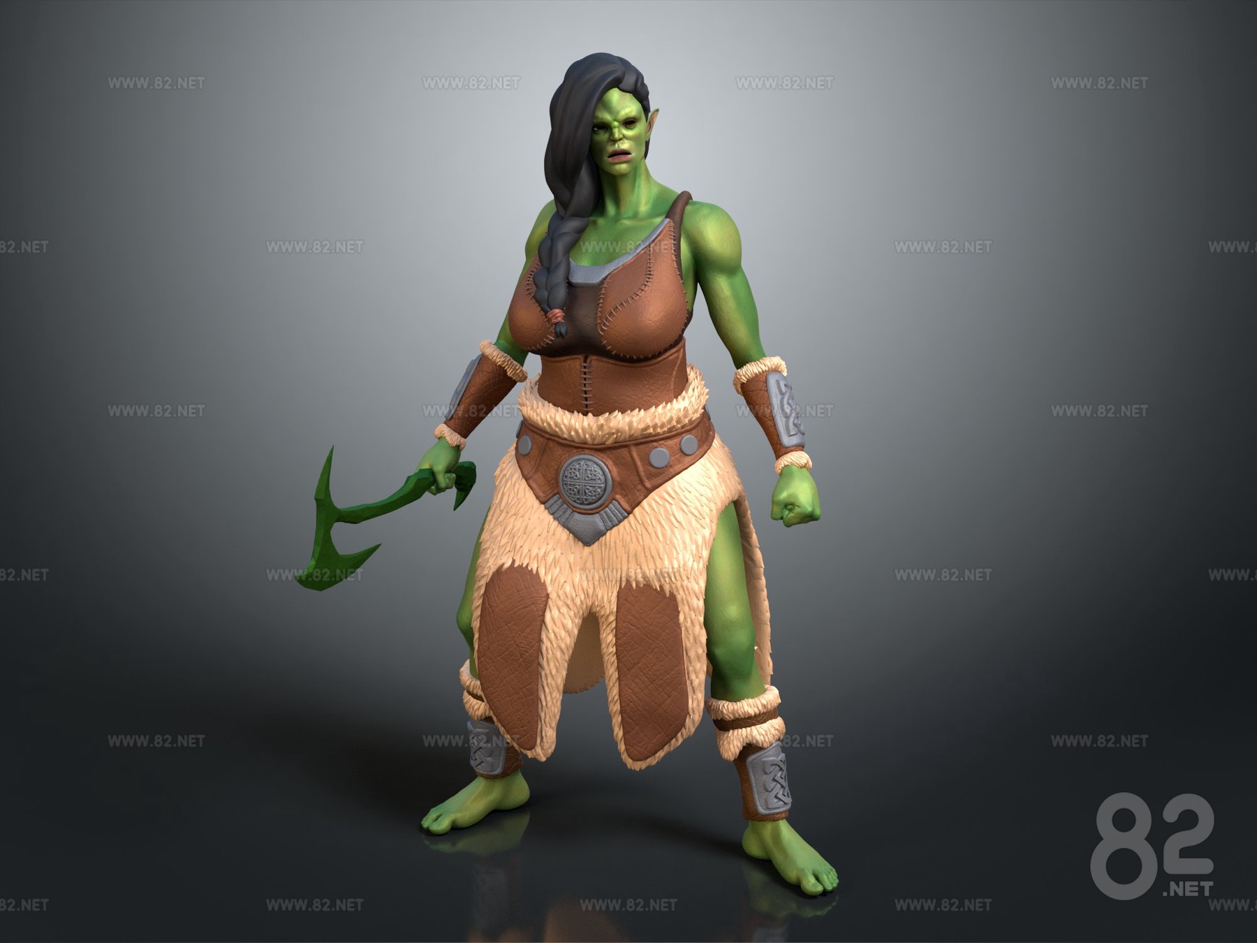 Female Orc Female Orc 3d Model max | 82Models