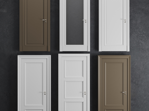 Modern Glass Door Single Door Swing Door Kitchen and Sanitary Door ...