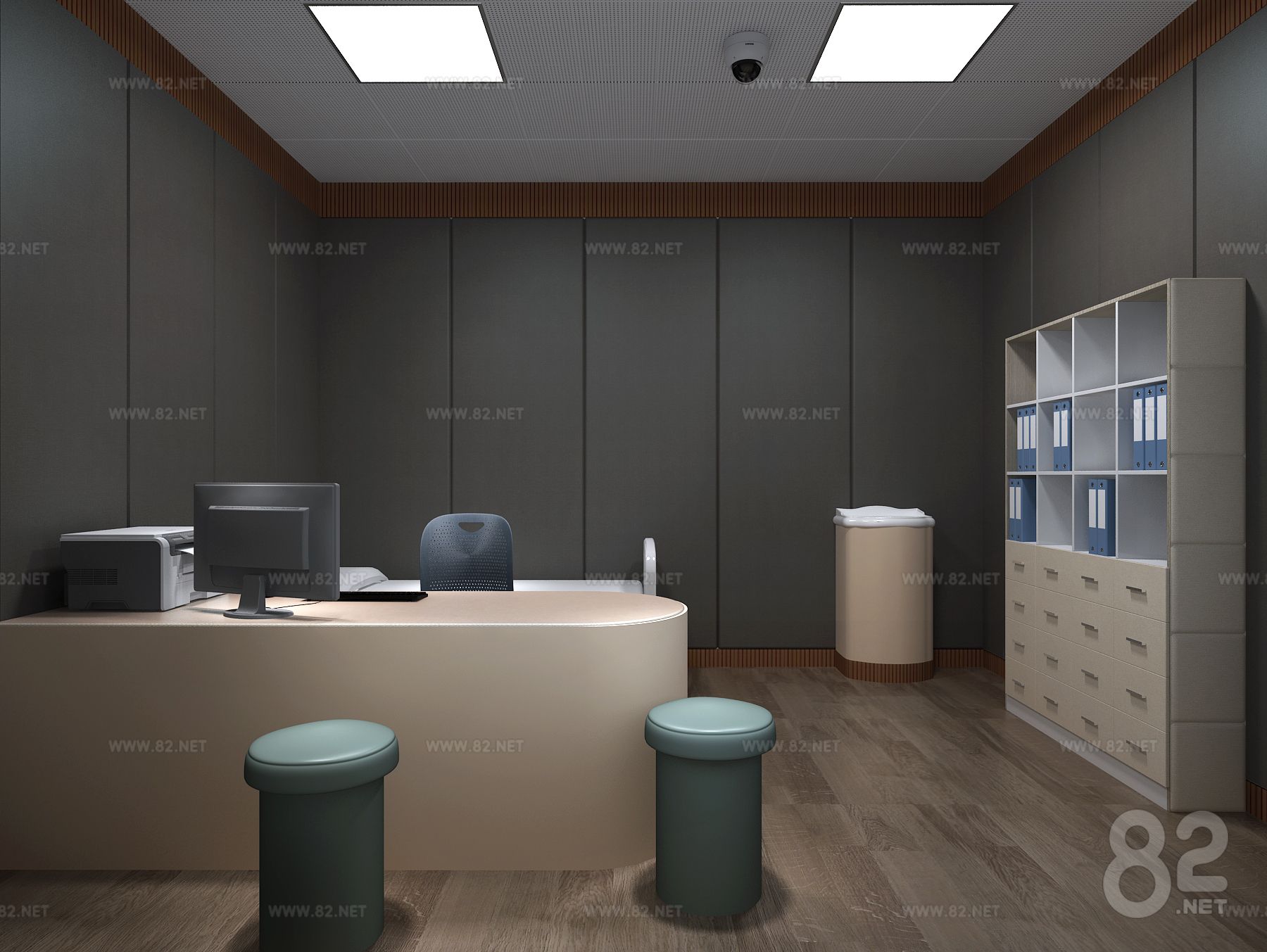 Supervisory Committee Case Handling Room Interrogation Room | 3Ds Max ...