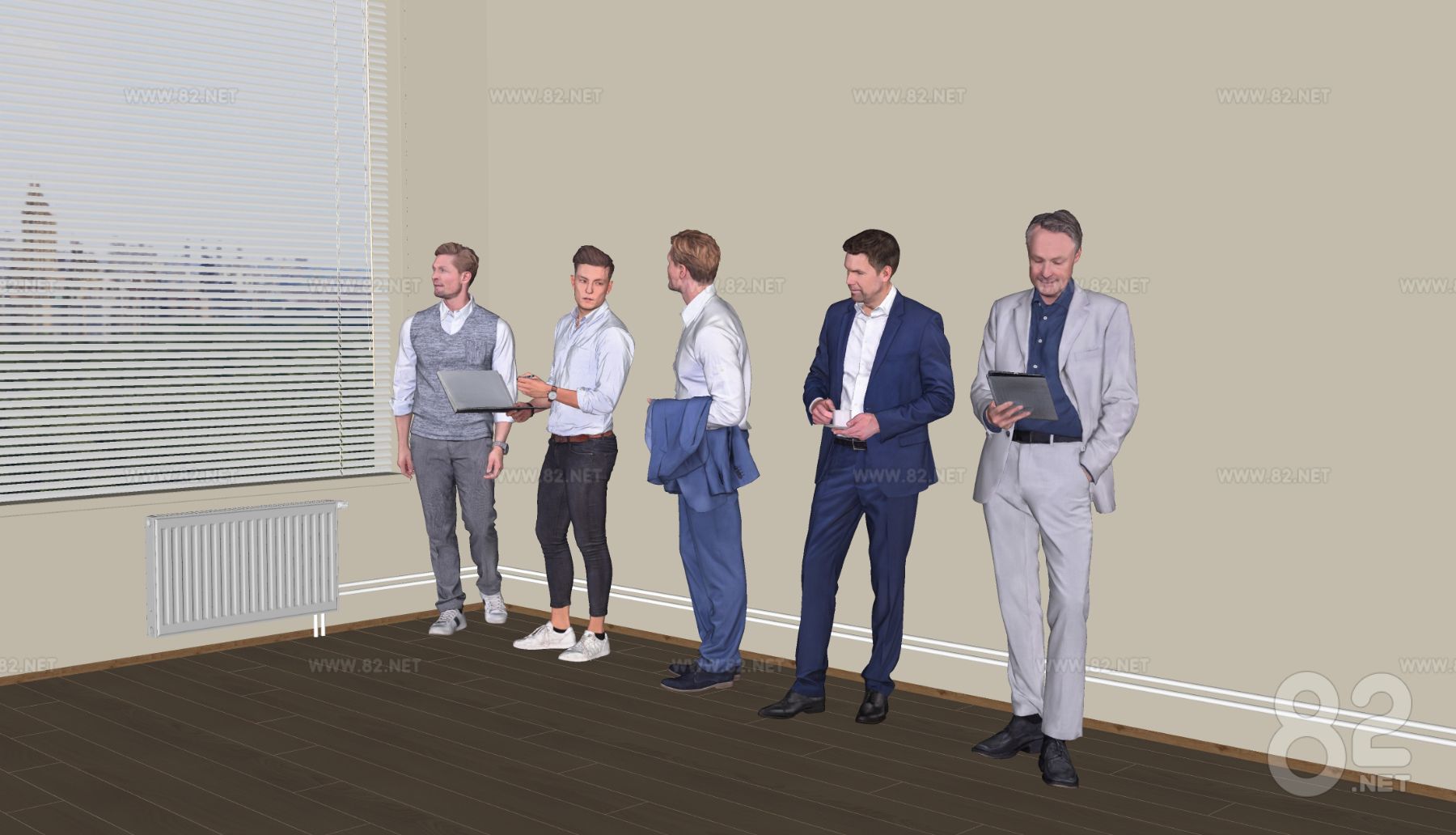 Man Standing Character | SketchUp(.skp) - 82Models