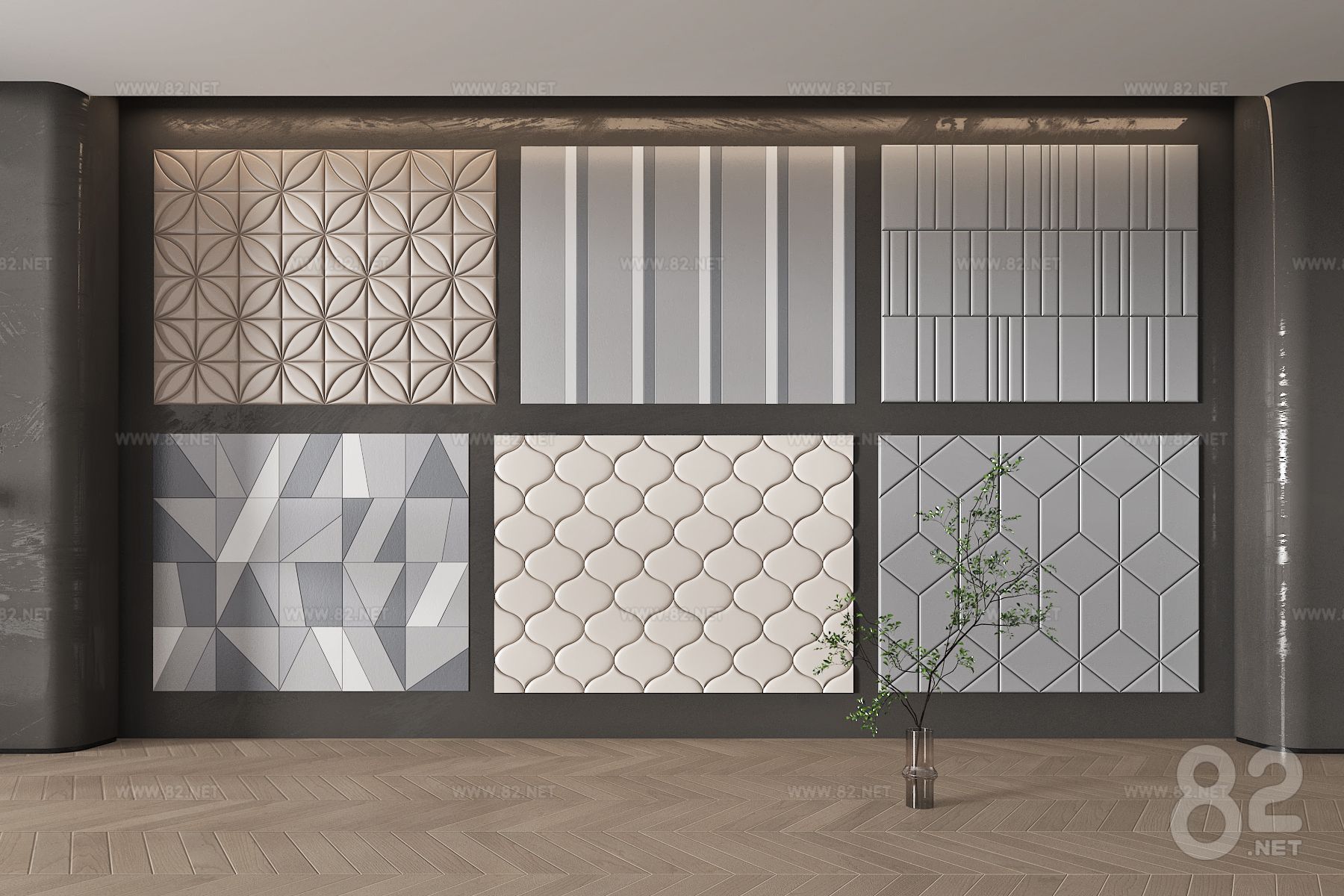 Panel | 3Ds Max(.max) - 82Models