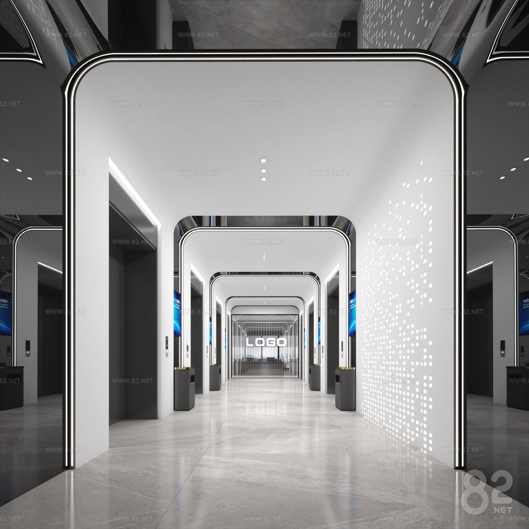 Elevator Hall Elevator | 3Ds Max(.max) - 82Models
