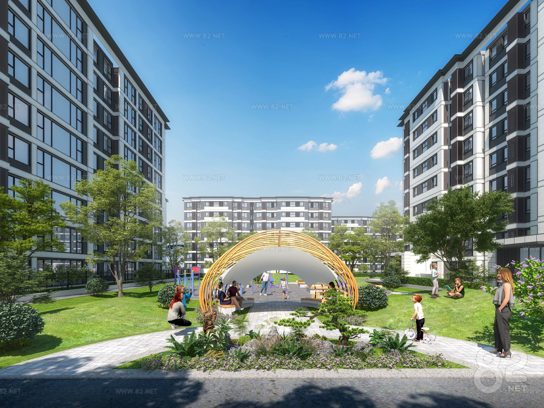 Community gallery landscape | 3Ds Max(.max) - 82Models