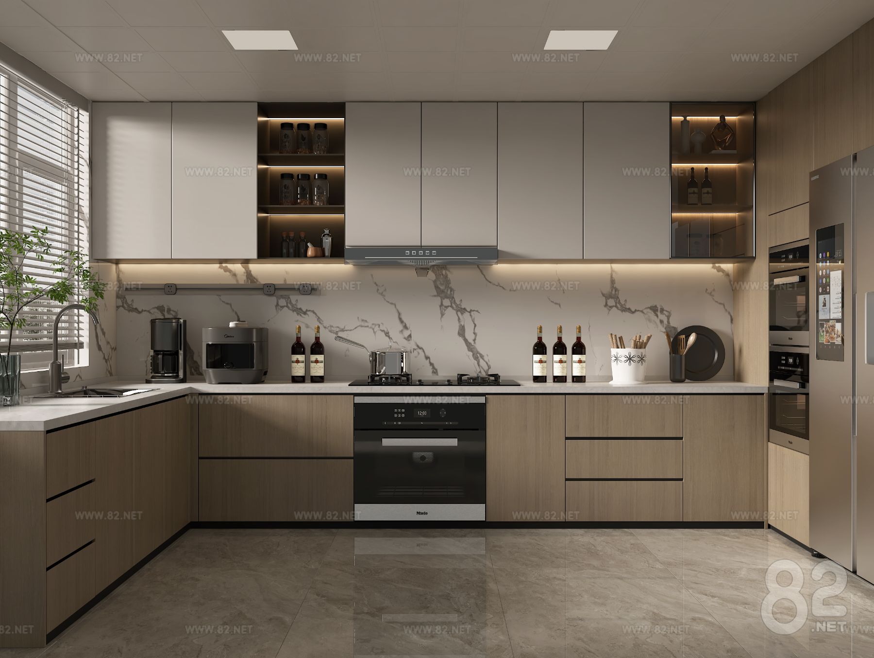Kitchen Sketchup Model | SketchUp(.skp) - 82Models