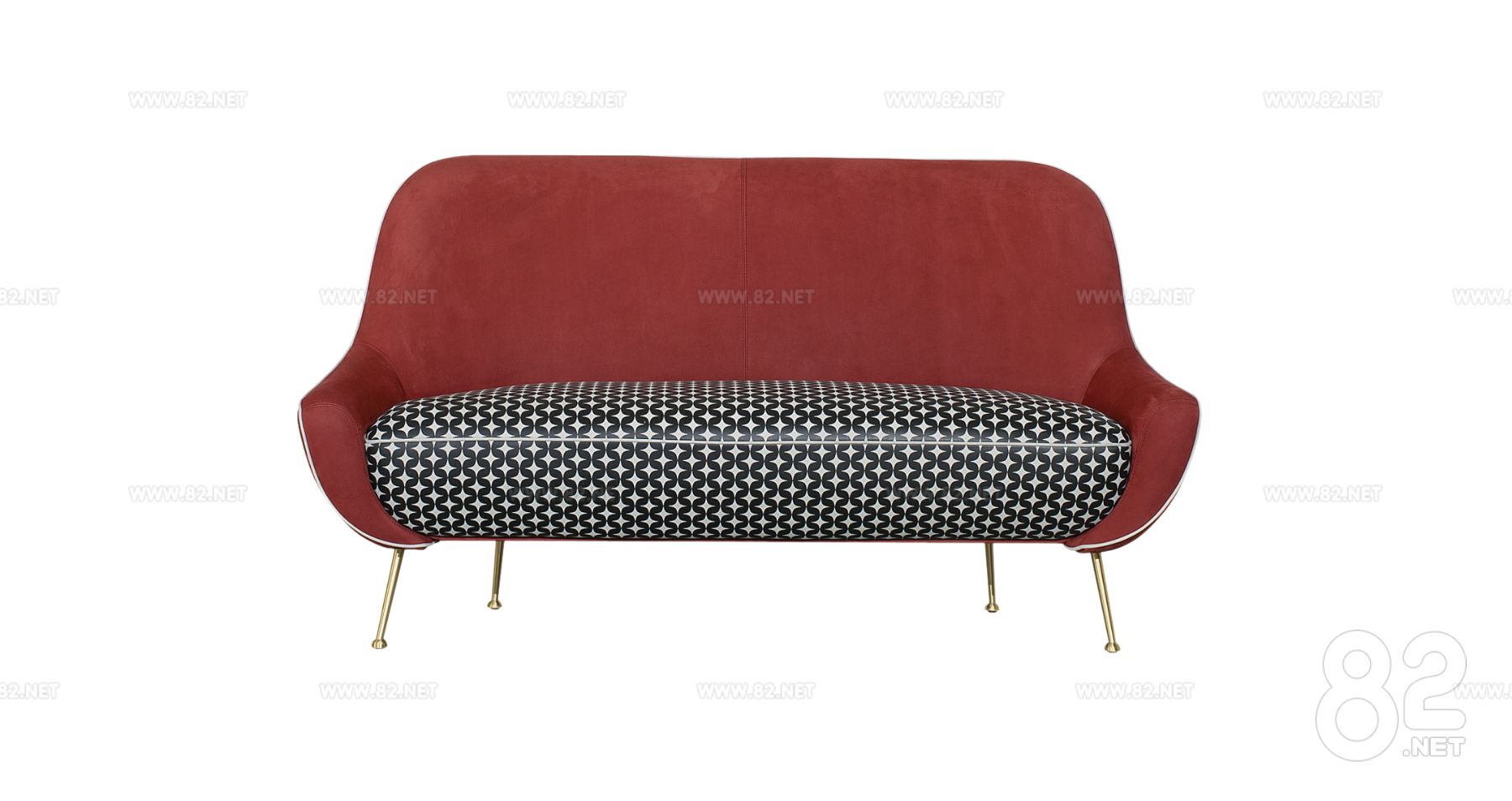 Baxter Mio two-seat sofa | 3Ds Max(.max) - 82Models