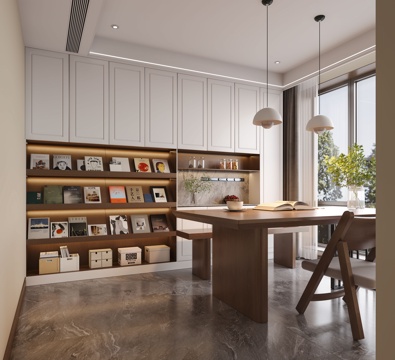 Study Room | 3Ds Max(.max) - 82Models