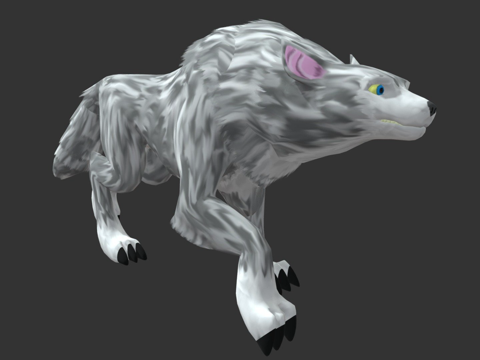 Wolf and VTuber avatar download | 3Ds Max(.max) - 82Models