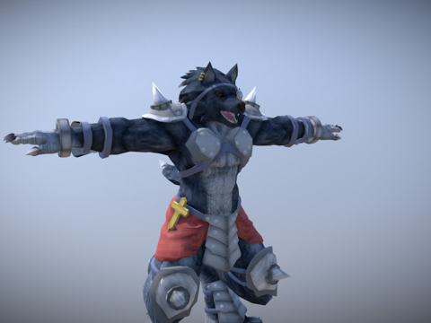 Wolf and VTuber avatar download | 3Ds Max(.max) - 82Models