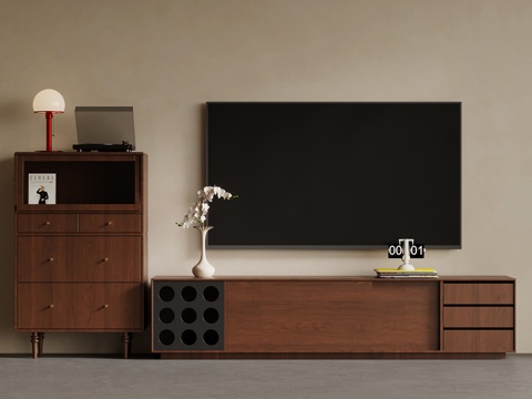 French TV Cabinet Antique TV Cabinet Bucket Cabinet download | SketchUp ...