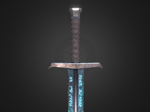 Night of Destiny King's Sword download | 3Ds Max(.max) - 82Models