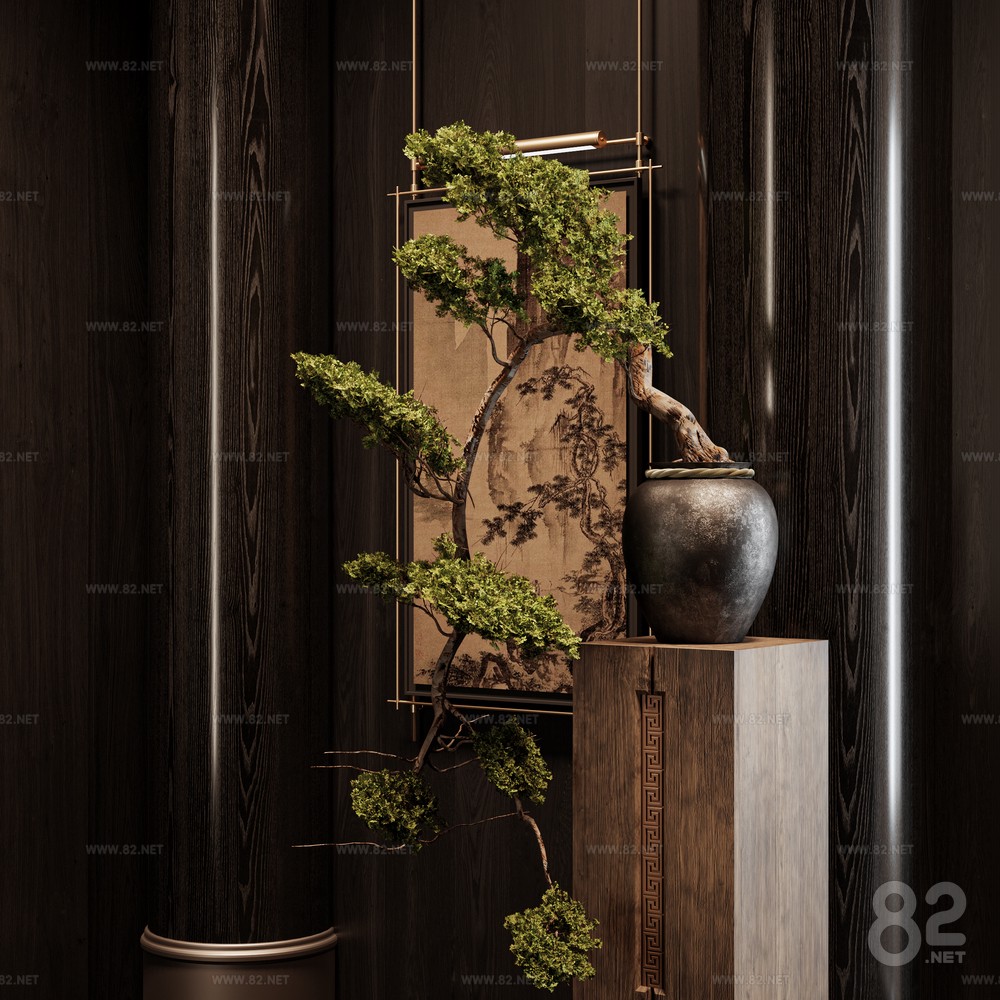 Bonsai | 3Ds Max(.max) - 82Models