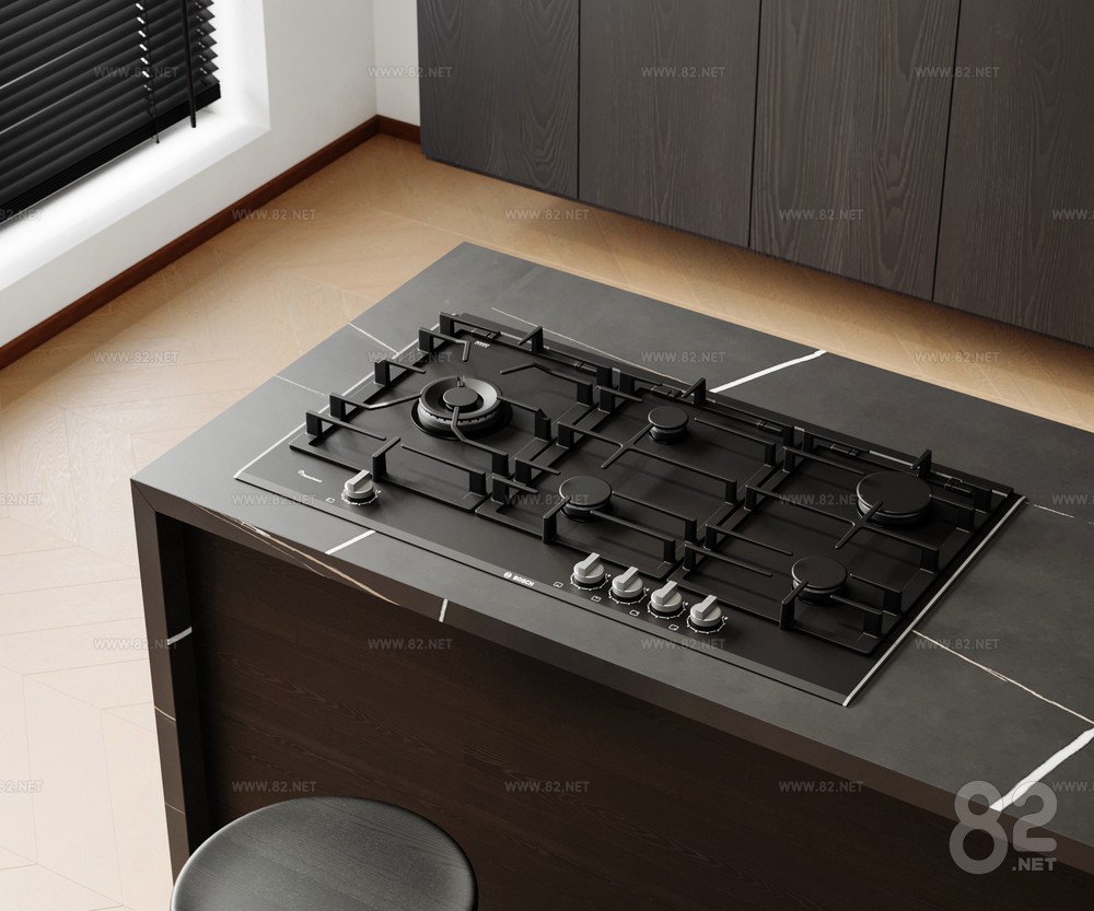 Gas stove | 3Ds Max(.max) - 82Models