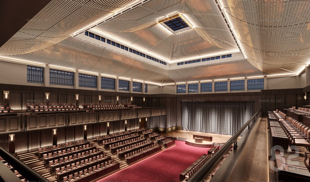 Opera Hall | 3Ds Max(.max) - 82Models