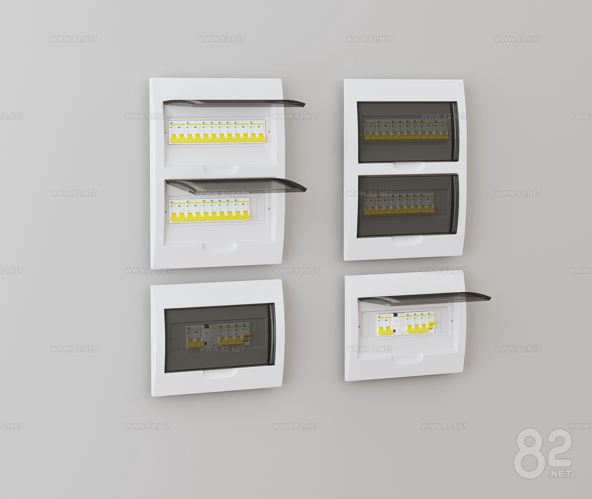 Electric meter main switch switch box | SketchUp(.skp) - 82Models