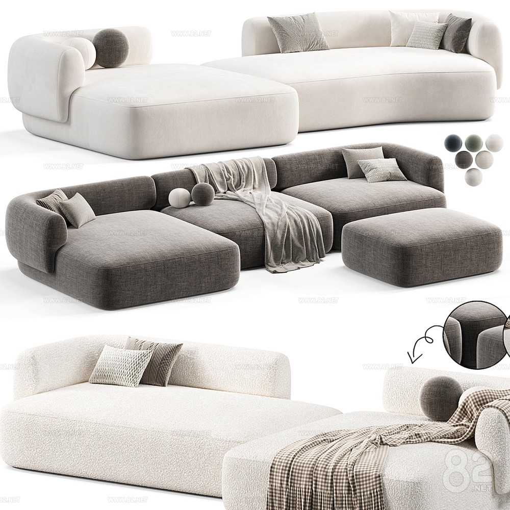 Multiplayer Sofa | 3Ds Max(.max) - 82Models
