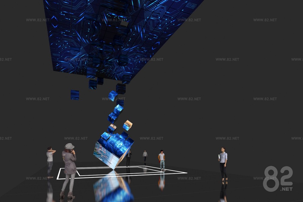 Technology Showcase Nakajima Booth | 3Ds Max(.max) - 82Models