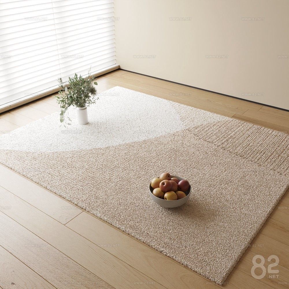 Rectangular carpet | 3Ds Max(.max) - 82Models