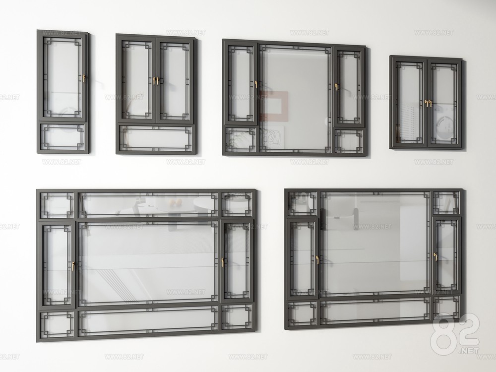 Window casement window aluminum alloy window | 3Ds Max(.max) - 82Models