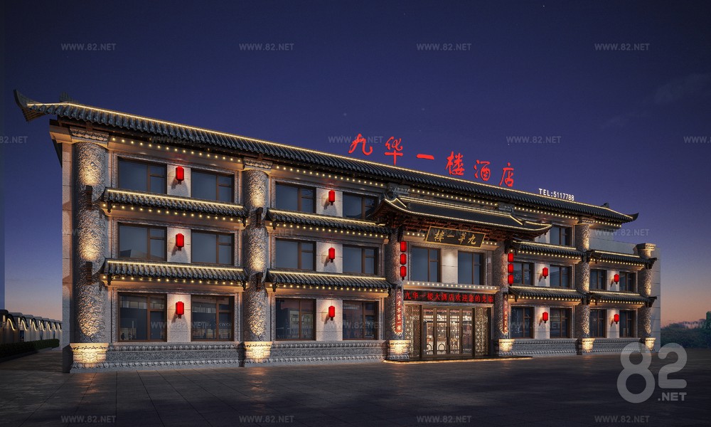 Hotel Appearance | 3Ds Max(.max) - 82Models