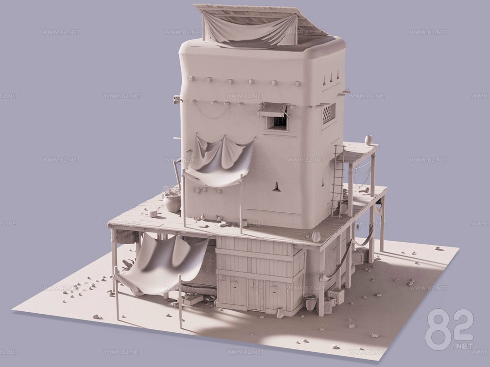 Building components | 3Ds Max(.max) - 82Models