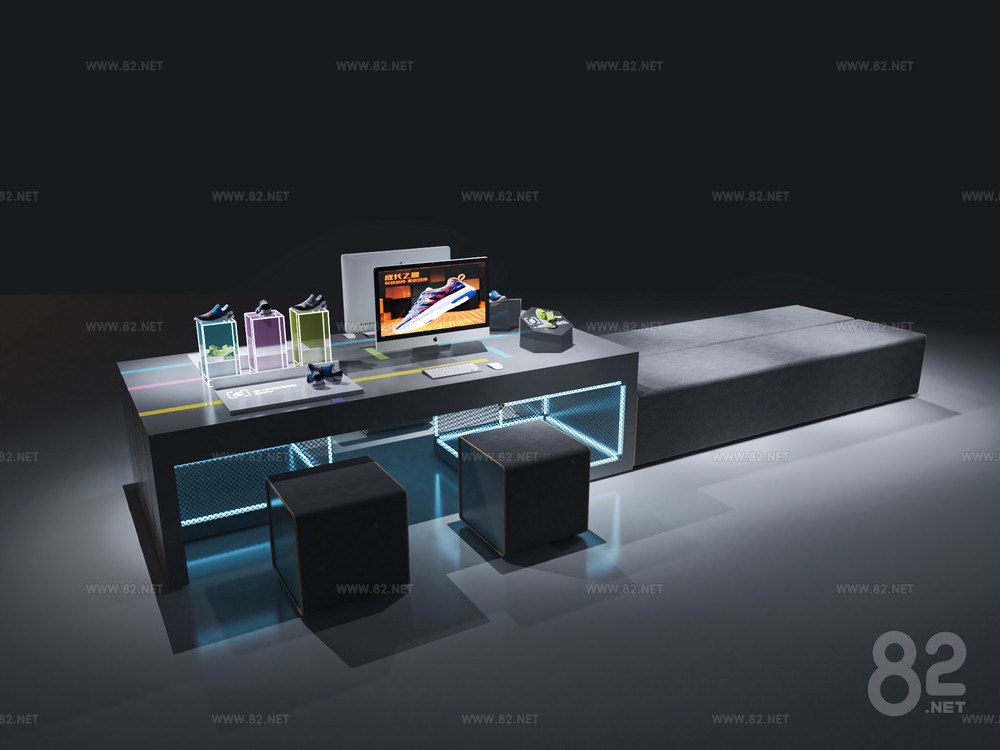 Table Booth | 3Ds Max(.max) - 82Models