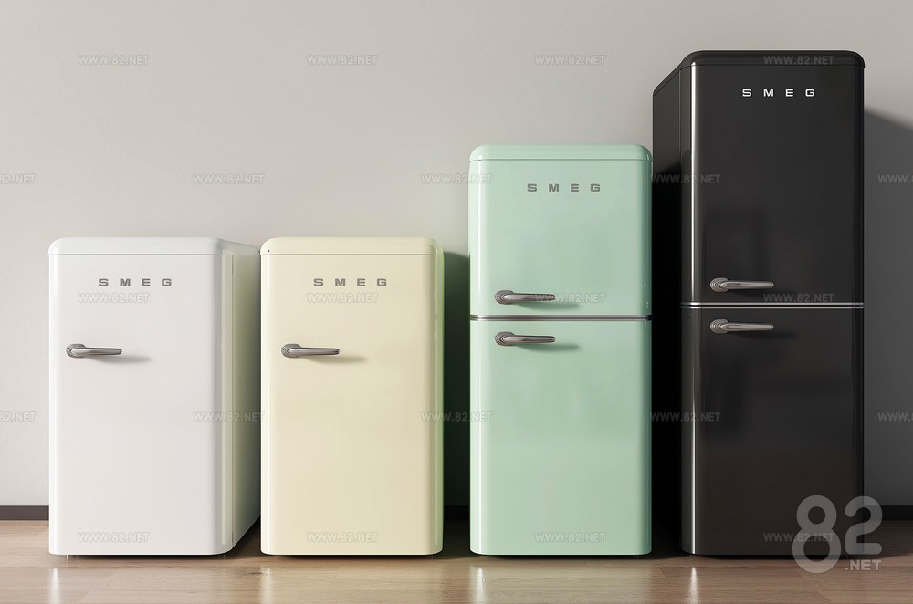 Mini Fridge Freezer 3D Model | 3Ds Max(.max) - 82Models