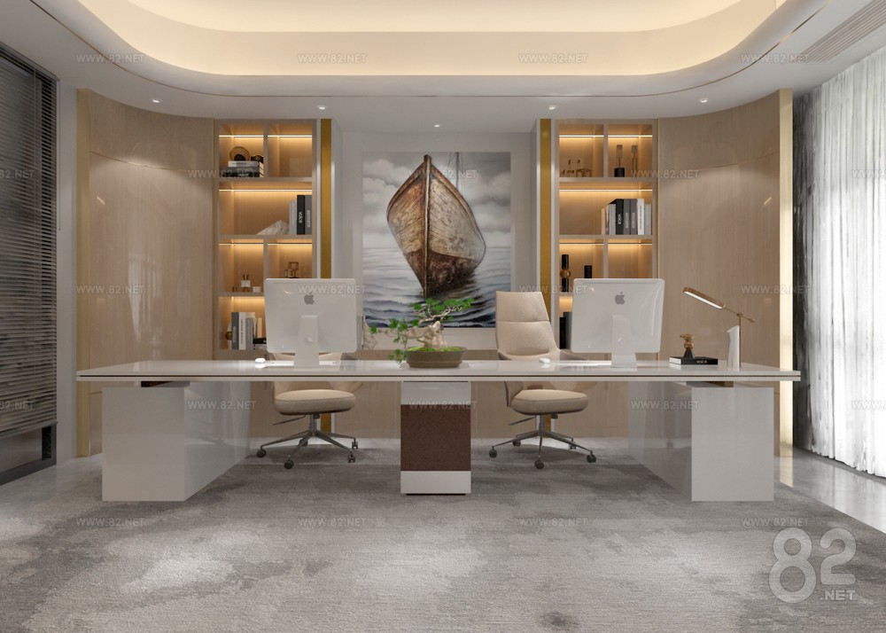 General Manager Office Free 3D Model | 3Ds Max(.max) - 82Models