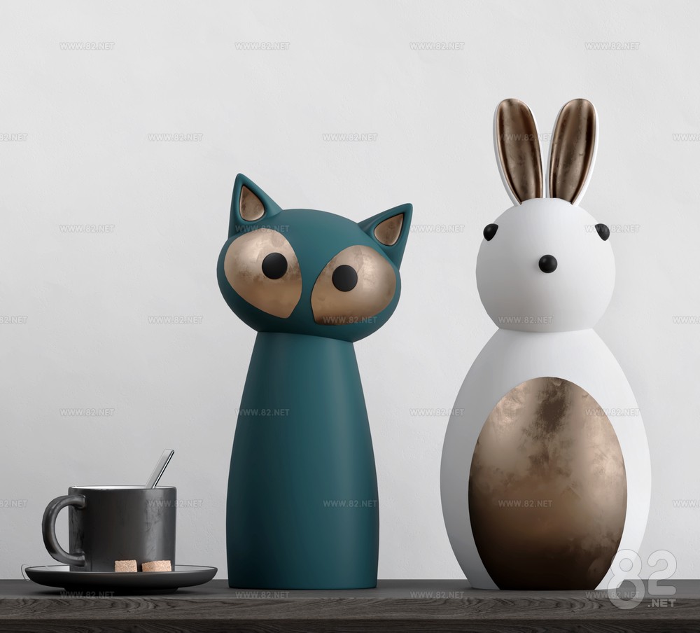 Rabbit Art Toying Animal Sculpture | 3Ds Max(.max) - 82Models