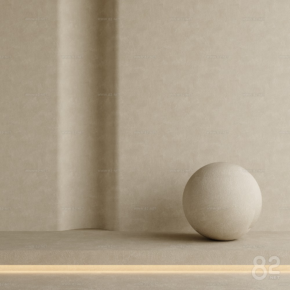 Micro-cement Art Paint Wall | 3Ds Max(.max) - 82Models